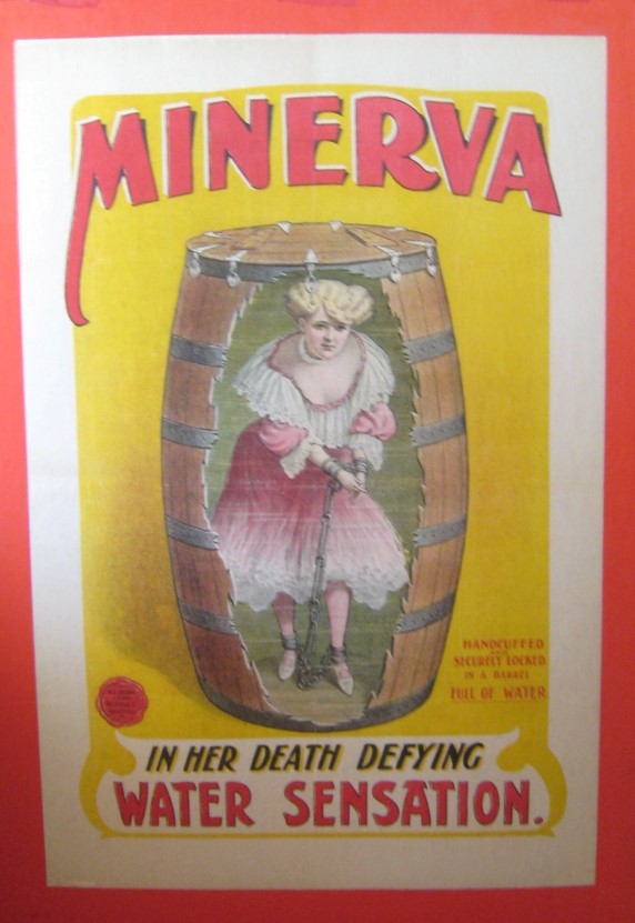 Minerva, Queen of the Handcuffs: a woman trapped in a man’s world ...