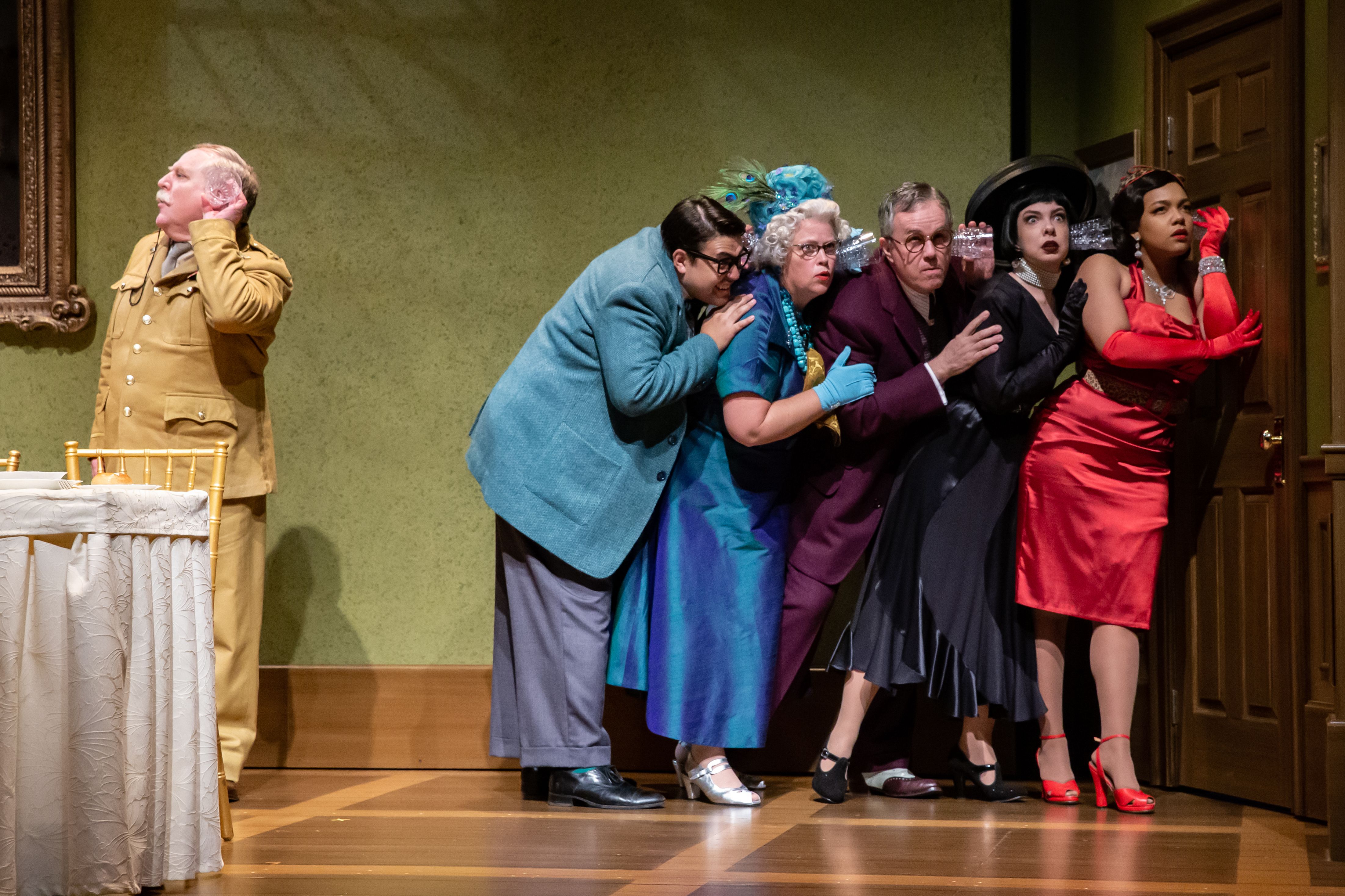 Was it Professor Plum, in the library, with the …? The lead-pipe cinch ...